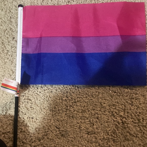 Spencer's | Accessories | Final Drop Nwt Bisexual Pride Flag Bi Flag 5 ...